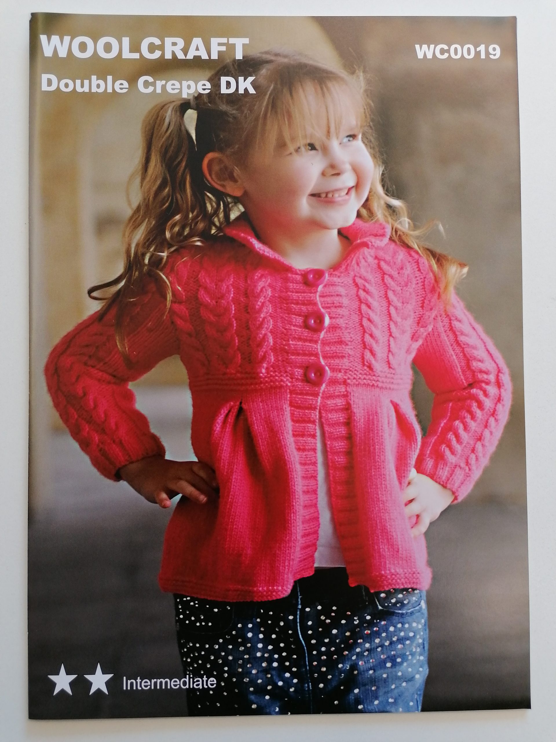 Woolcraft 0019 - Childrens Cardigan in DK - 4 - 12 Years - The Dropped ...